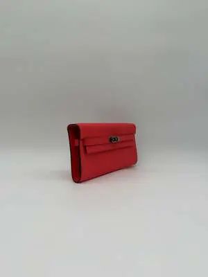 Hermès Kelly In Rose Texas Epsom Leather With Palladium Hardware - Pink