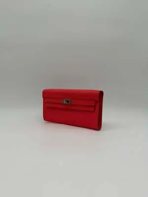 Hermès Kelly In Rose Texas Epsom Leather With Palladium Hardware - Pink