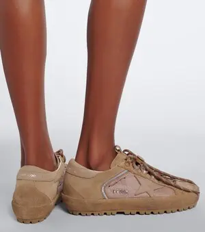 GOLDEN GOOSE Super-star Ski Suede Sneakers