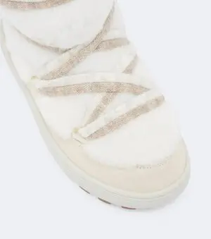Bogner Chamonix Shearling Snow Boots - White