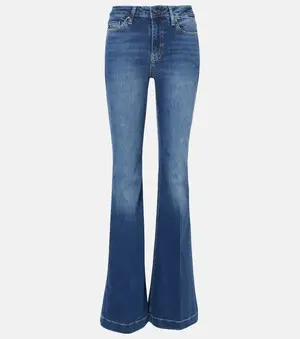 Ag Tropea High-rise Flared Jeans - Blue