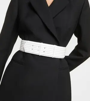 Alaïa Padded Leather Belt