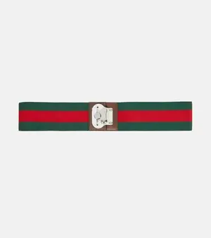 Gucci Web Stripe Luggage Strap
