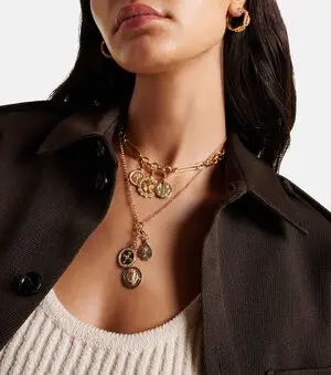 FOUNDRAE 18kt Pendant Necklace With Diamonds