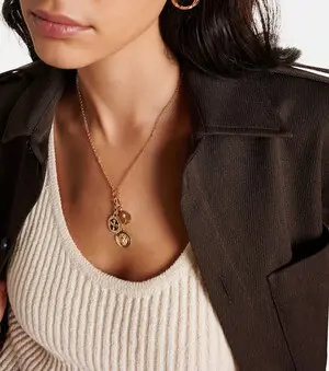 FOUNDRAE 18kt Pendant Necklace With Diamonds