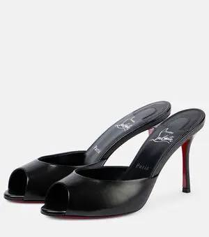 CHRISTIAN LOUBOUTIN Me Dolly Leather Mules