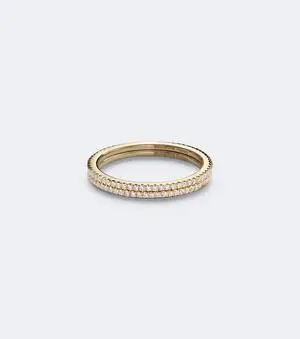 SUZANNE KALAN Mini 18kt Tech Ring Jackets With Diamonds