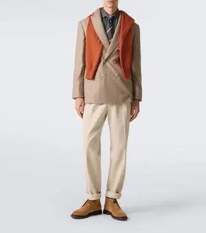 Brunello Cucinelli Suede Ankle Boots