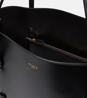 Alaïa Mina 50 Large Leather Tote Bag