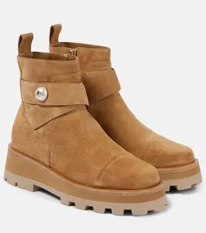 JIMMY CHOO Meena Suede Ankle Boots