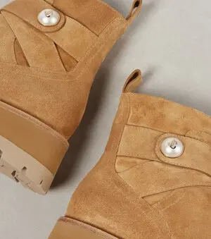 JIMMY CHOO Meena Suede Ankle Boots