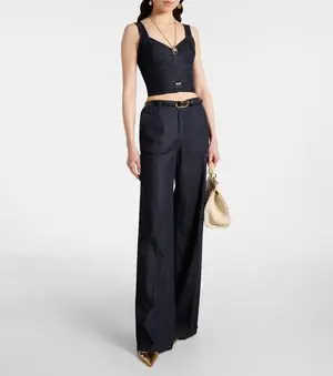 Dolce & Gabbana High-rise Wide-leg Jeans