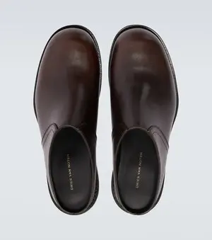 Dries Van Noten Leather Mules