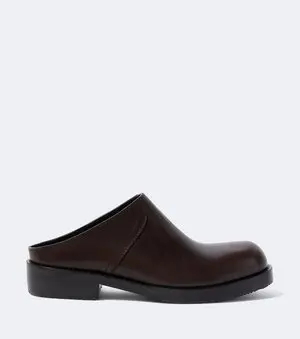 Dries Van Noten Leather Mules