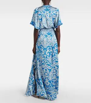 Poupette St Barth Mabelle Printed Maxi Dress