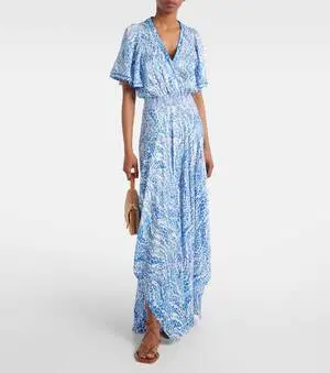 Poupette St Barth Mabelle Maxi Dress - Blue