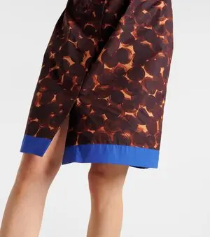 Dries Van Noten Printed Cotton Poplin Shirt Dress