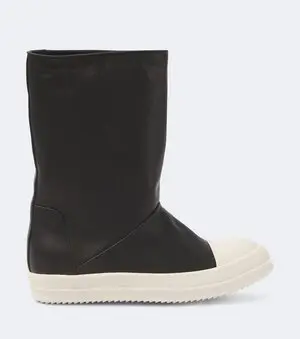 Rick Owens Leather Boots