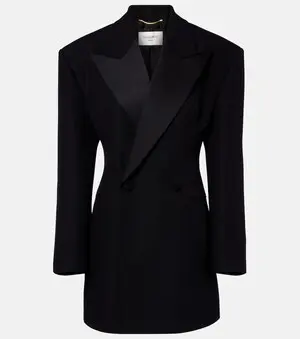 Saint Laurent Wool-blend Blazer