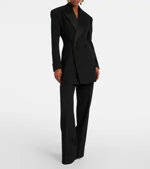 Saint Laurent Wool-blend Blazer