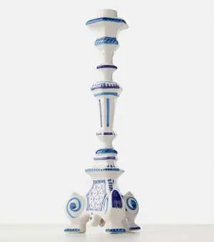 LES-OTTOMANS Turquerie Ceramic Candle Holder
