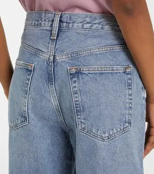 AGOLDE V-waist Baggy Straight Jeans In Fairway
