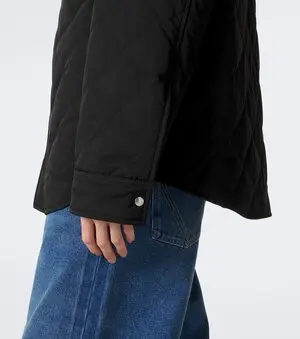 Bottega Veneta Intrecciato Quilted Cotton-blend Overshirt