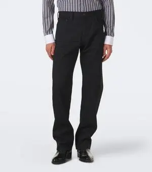 TOM FORD 50s Straight Jeans In Cotswold Stone - Black