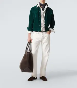TOM FORD 50s Straight Jeans In Cotswold Stone