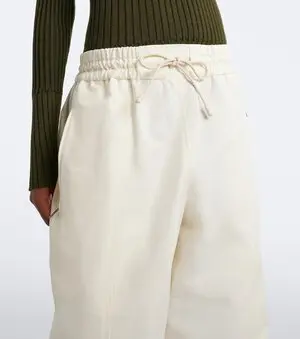 Bottega Veneta Cotton Toile Wide-leg Pants