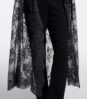 Zimmermann Valiant Caped Lace Top