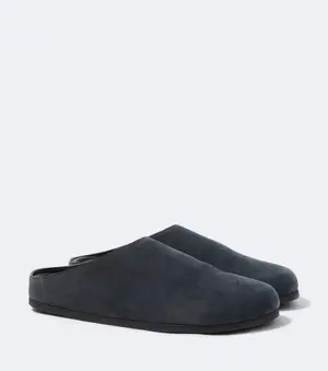 Studio Nicholson Suede Mules - Blue