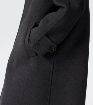 Valentino Garavani Wool And Silk Blend Coat