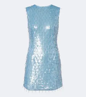 Rachel Gilbert Calypso Embellished Minidress
