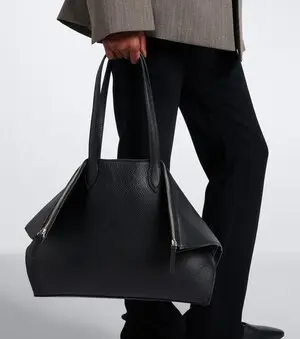 AESTHER EKME Fold Large Leather Tote Bag