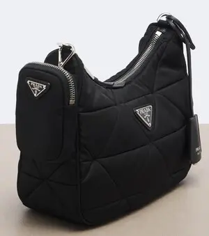 Prada Re-edition Re-nylon Shoulder Bag - Black