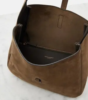 Saint Laurent Le 5 À 7 Supple Small Suede Crossbody Bag
