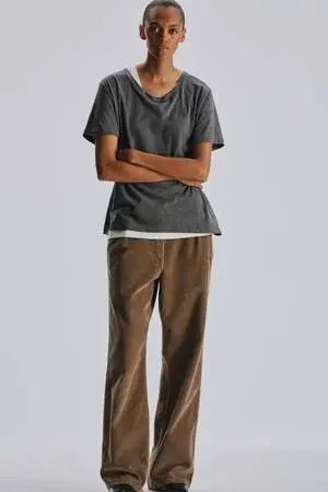 THE ROW Dera Cotton Jersey T-shirt