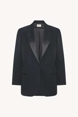 THE ROW Gemma Jacket - Black