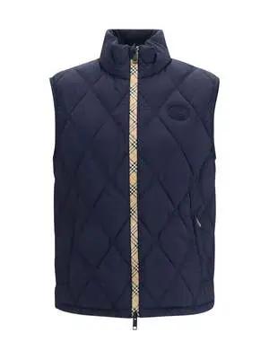 Burberry Collared Vests For Men