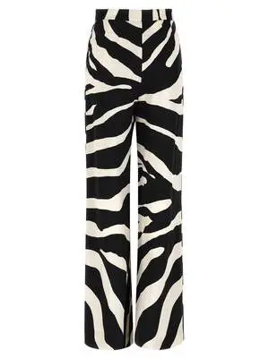 Dolce & Gabbana Zebra' Print Palazzo Pants