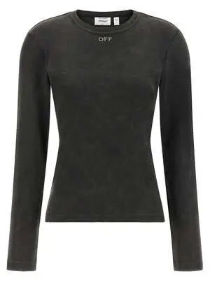 Off-White Off Stamp' T-shirt - Black