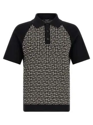 Balmain Pb Monogram Polo