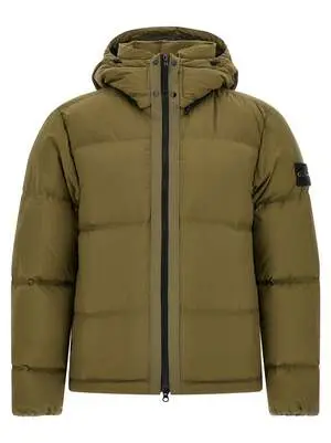 Stone Island 4100013 Down Jacket With Removable Hood
