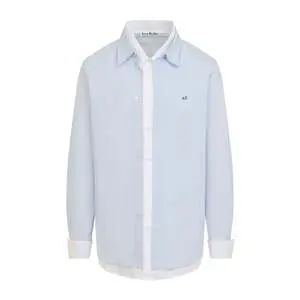 Acne Studios Studio Cotton Shirt - Blue
