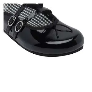 BIRKENSTOCK X REPETTO Patent Leather Bow Detailed Mary Jane Mules