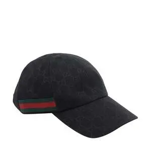 Gucci Gg Baseball Cap With Web