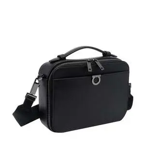 FERRAGAMO Gancini Messenger Bag