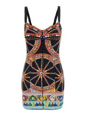 Dolce & Gabbana Carretto Print ,mini Dress