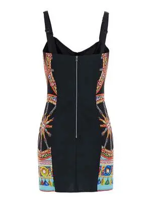 Dolce & Gabbana Carretto Print ,mini Dress